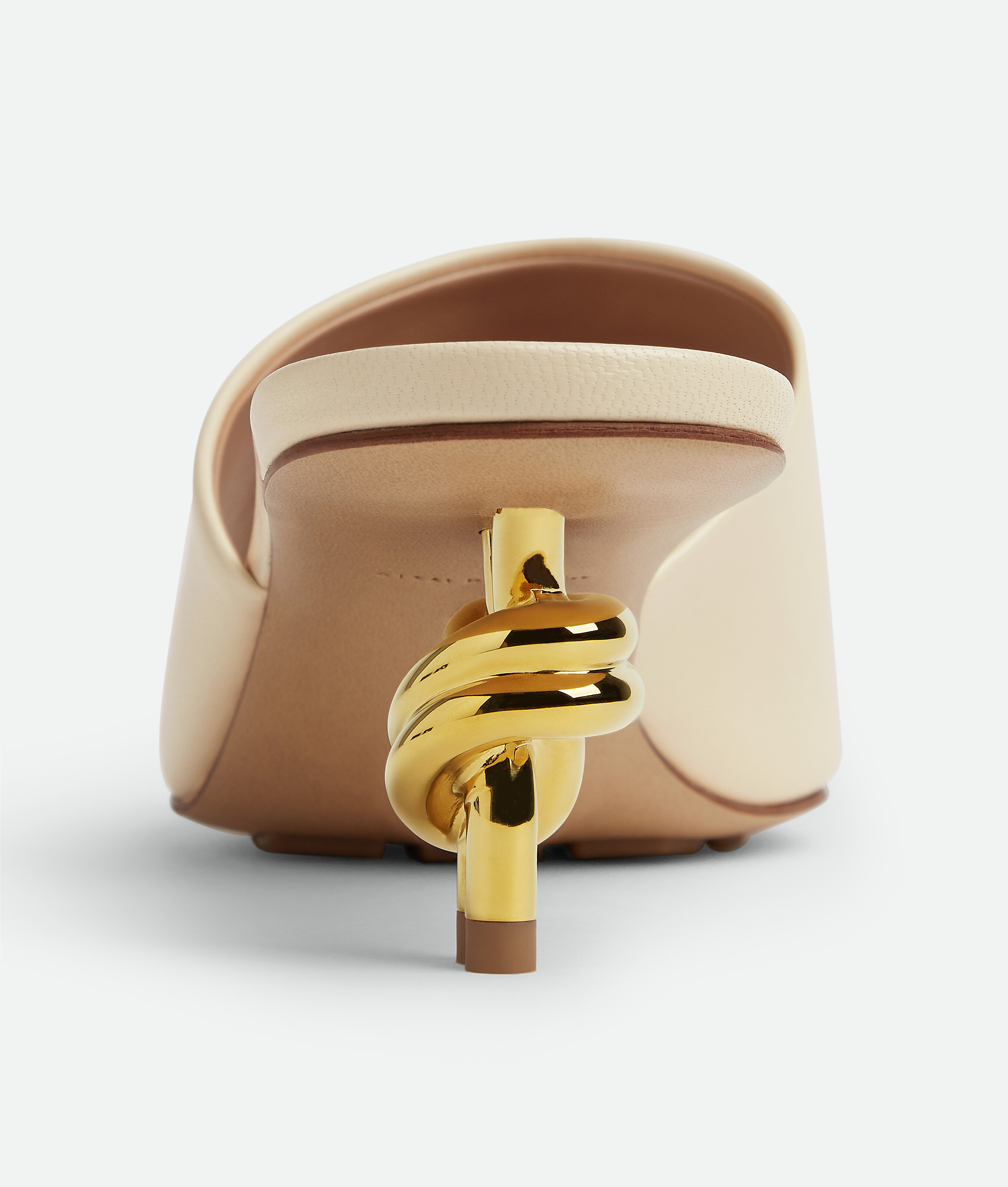 Women's Knot Mule in Sea salt | Bottega Veneta US