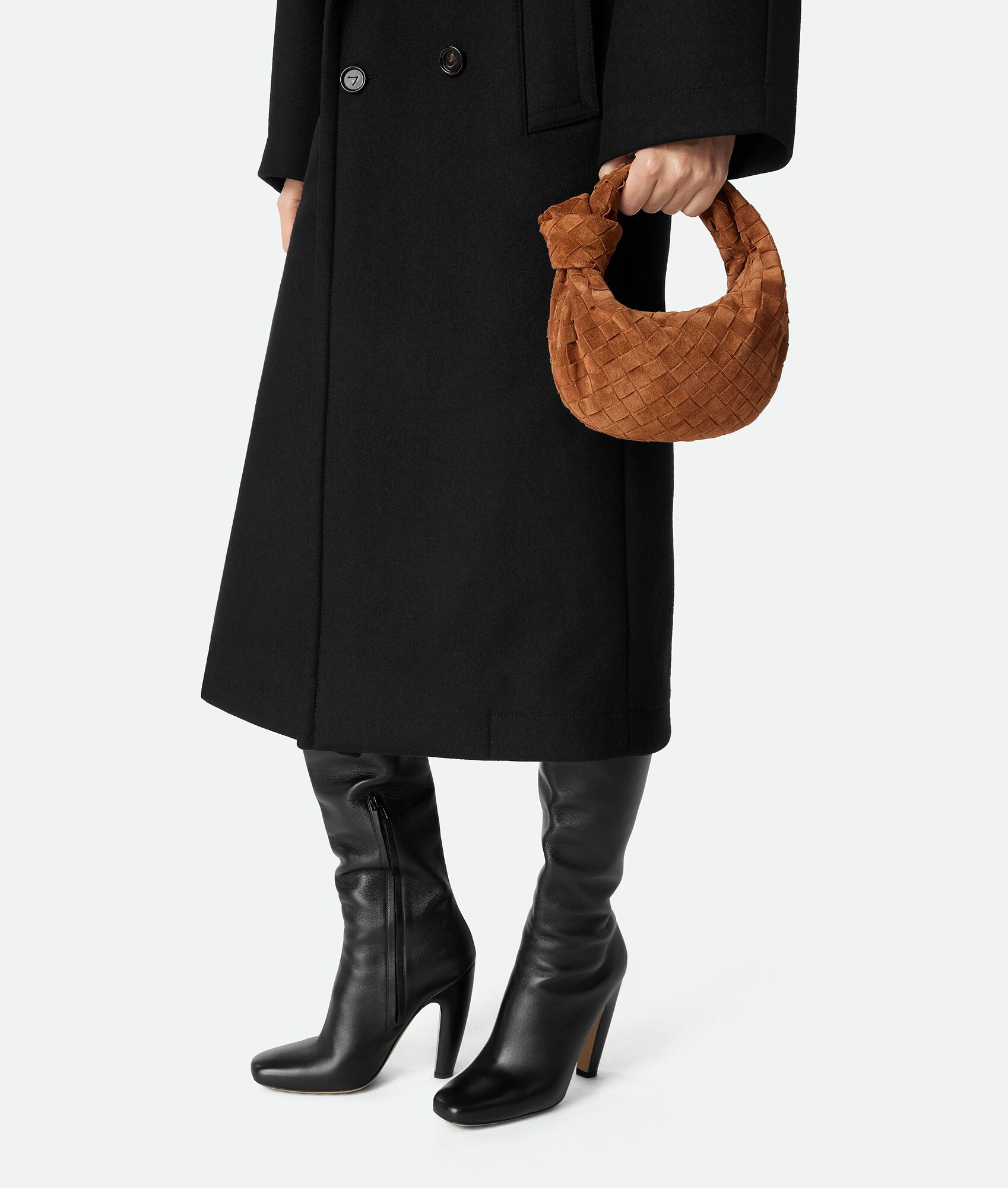 Women's Mini Jodie in Amber | Bottega Veneta TH