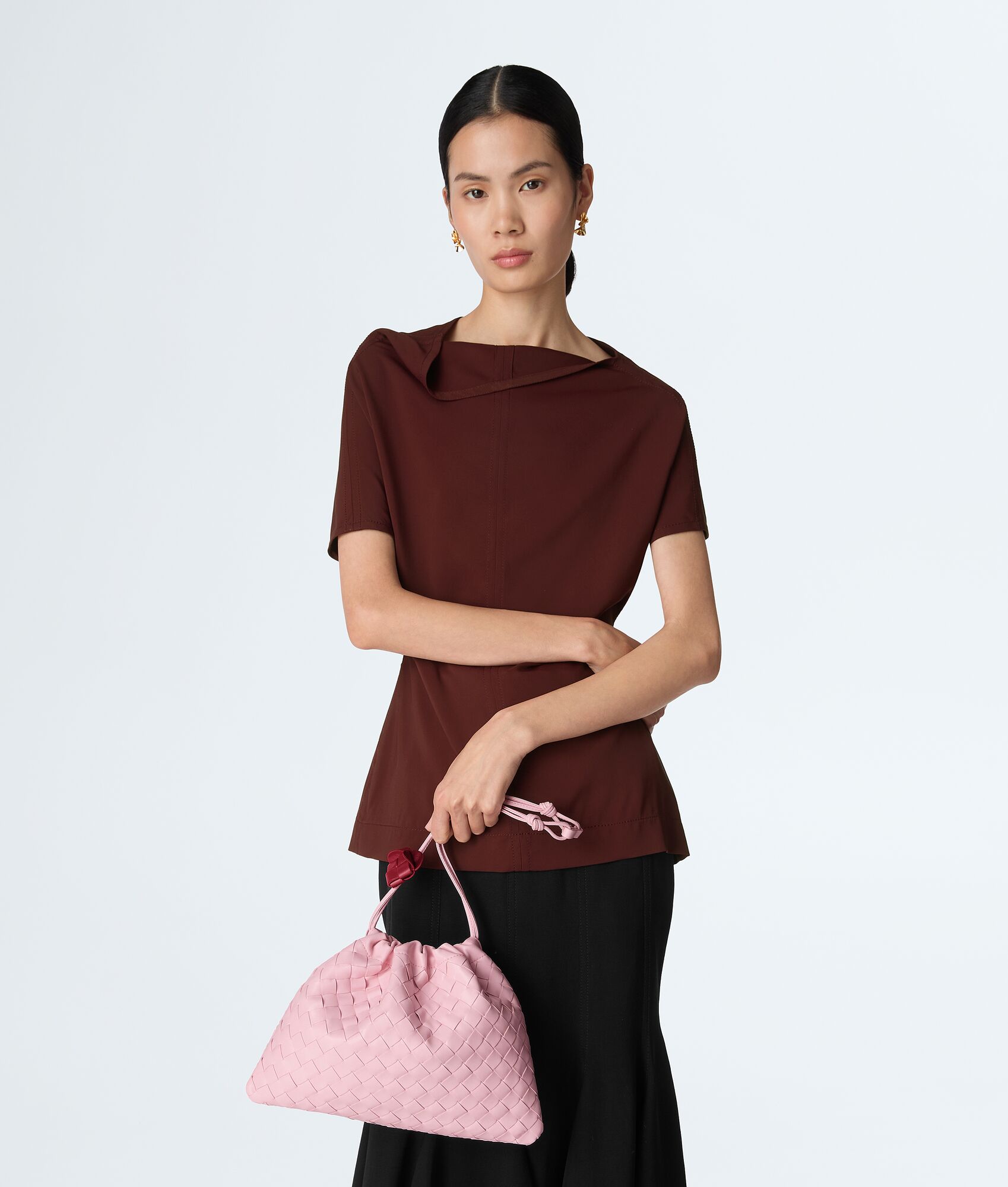 Dustbag para Mujer en Rose petal/dark red | Bottega Veneta MX