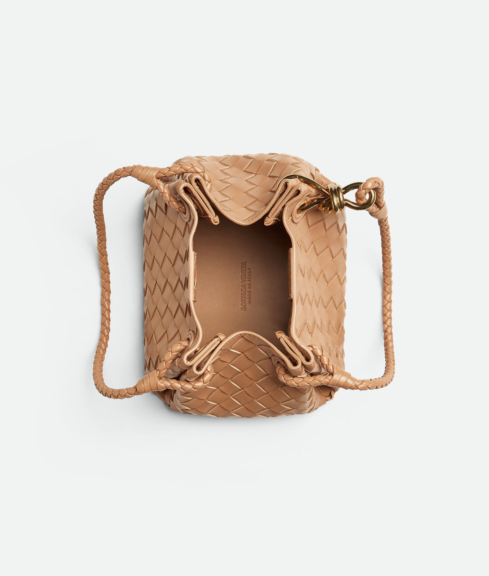 Small Parachute in PALE BROWN | Bottega Veneta® US