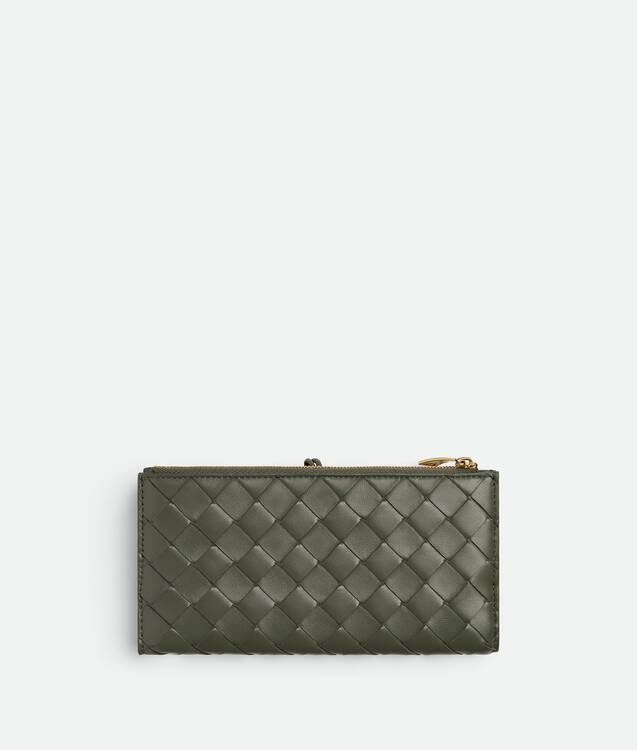 Women's Andiamo Long Wallet in Pickle | Bottega Veneta GR