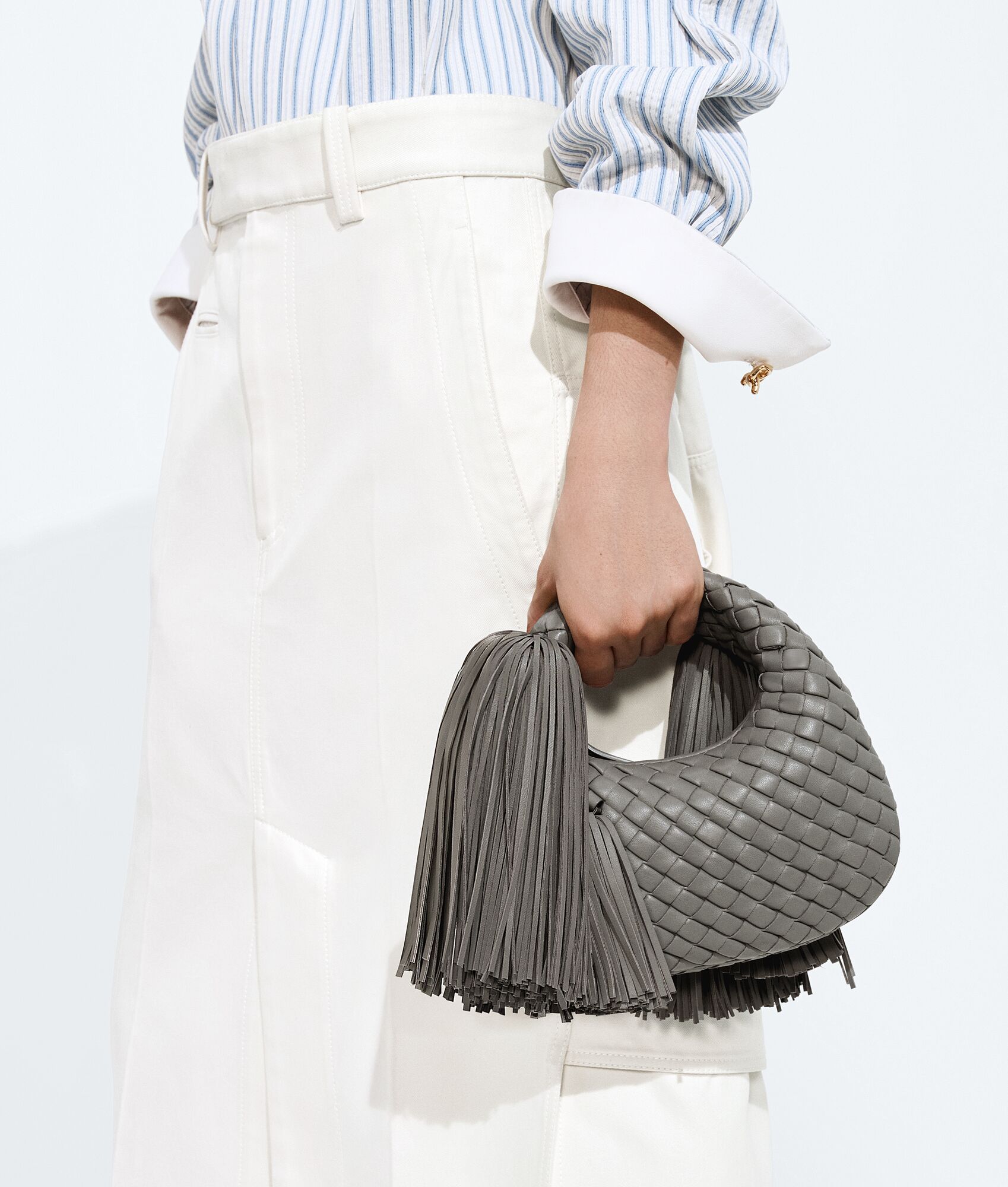 Women's Baby Veneta in Basalt | Bottega Veneta AE