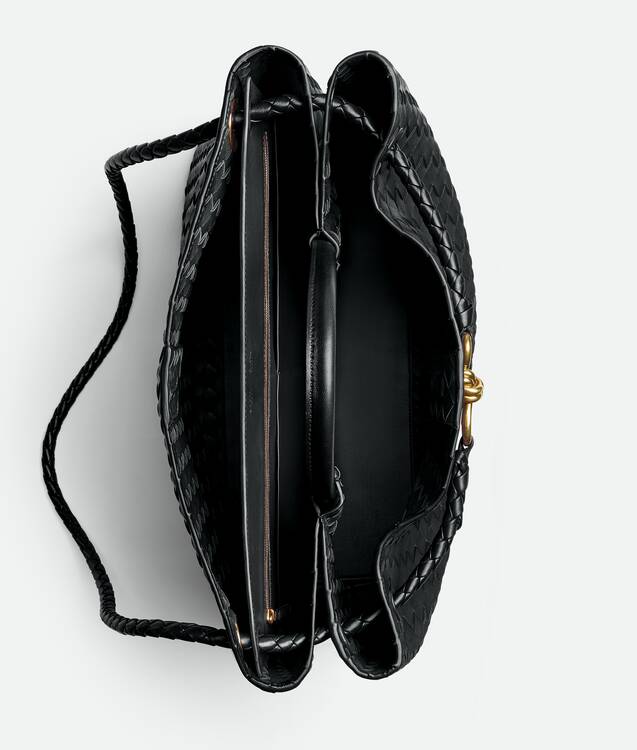 Large Andiamo in BLACK | Bottega Veneta® US