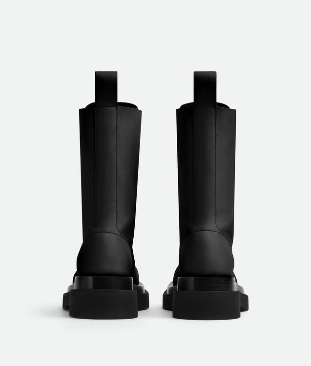 Women's Lug Lace-Up Boot in Black | Bottega Veneta US