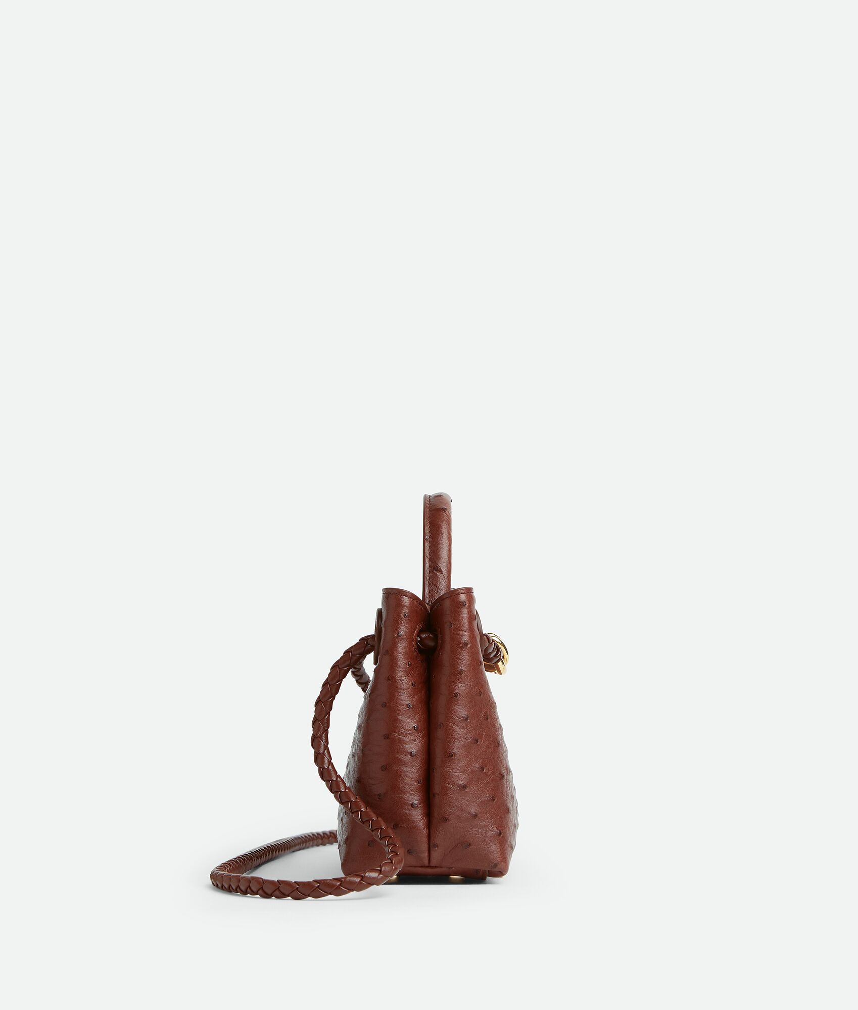 Bottega Veneta® Women's Mini Andiamo in Sapele. Shop online now.