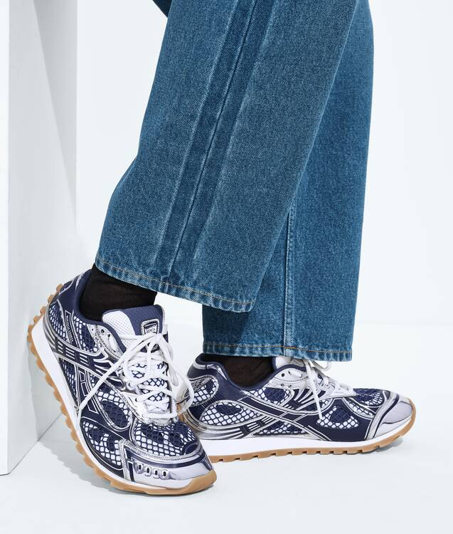 Men's Orbit Sneaker in Abyss/silver | Bottega Veneta US