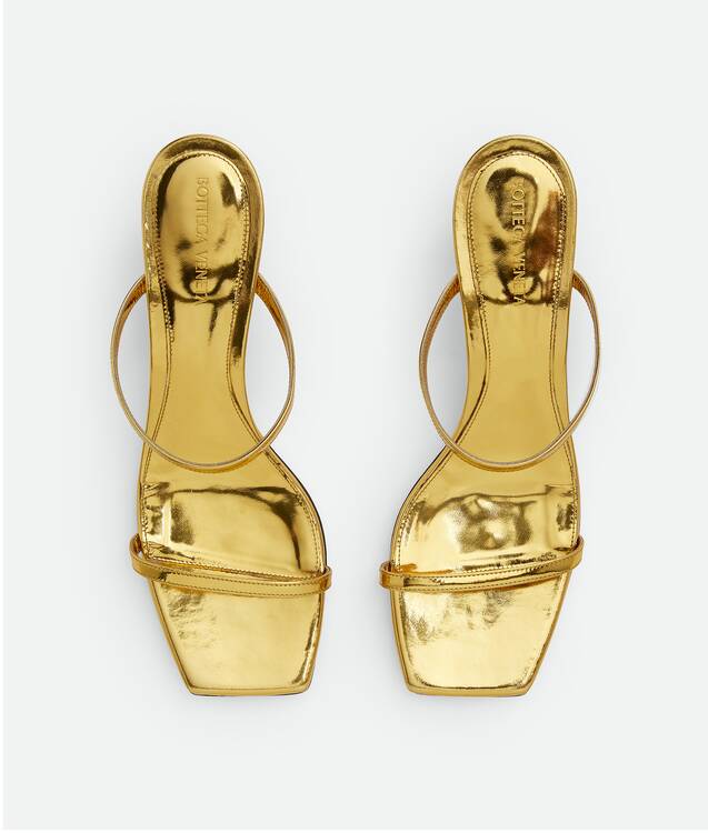 Women's Knot Mule in Gold | Bottega Veneta US