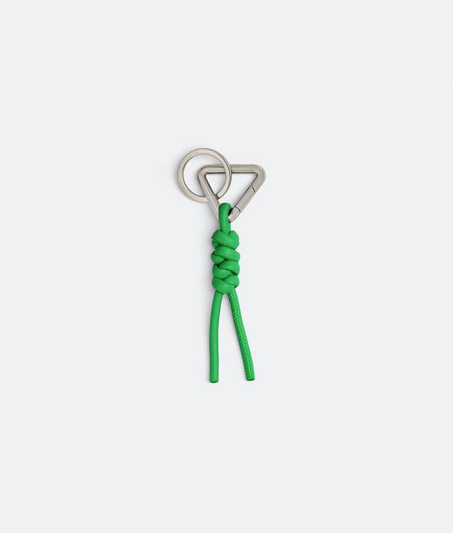 Bottega Veneta® Men's Triangle Key Ring in Parakeet. Shop online now.