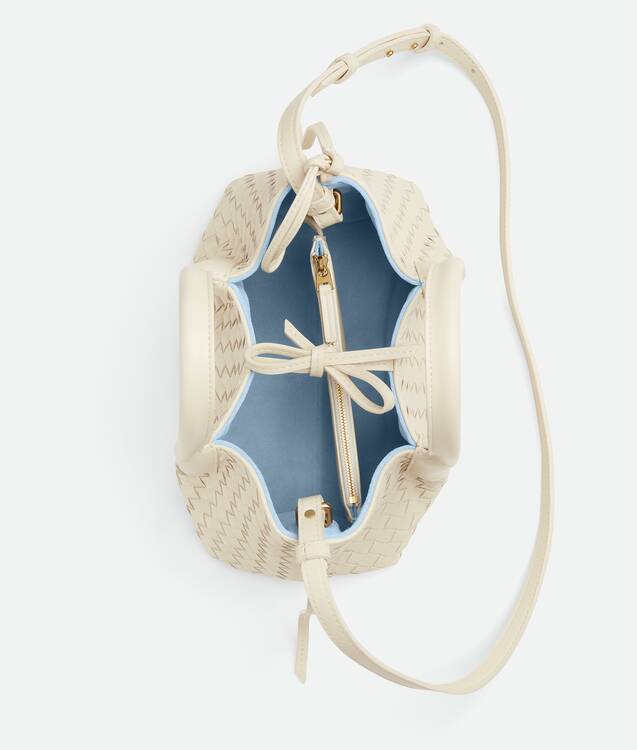 Bottega Veneta® Women's Small Pinacoteca in Sea salt/ice. Shop online now.