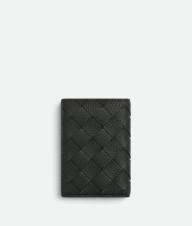 ダークグリーンイントレチャート パスポートケース| Bottega Veneta® 日本