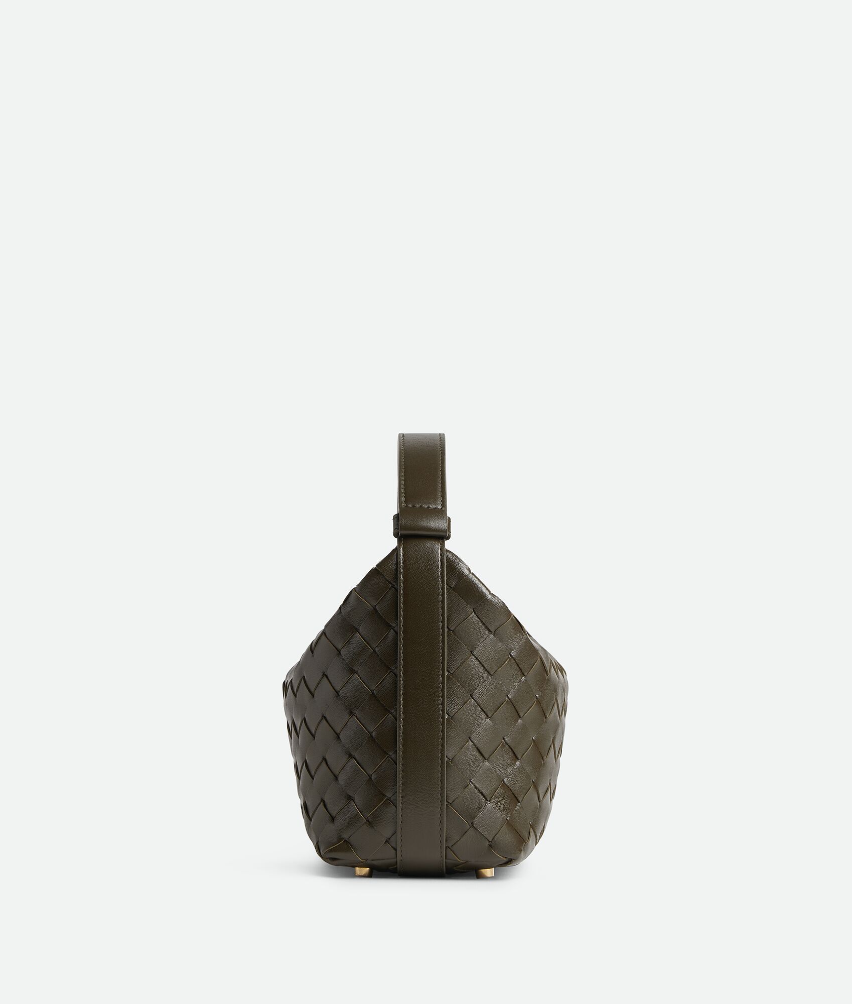 Bottega Veneta® Mini Wallace für Damen in Kaki. Shop online now.