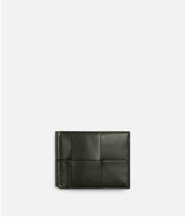 Bottega Veneta® Men's Cassette Bill Clip Wallet in Dark Moss. Shop ...