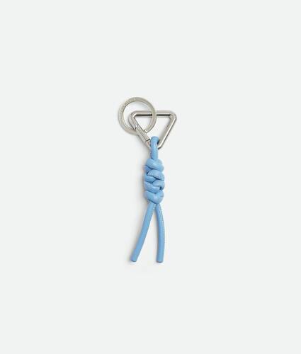 Bottega Veneta® Men's Triangle Key Ring in Windswept. Shop online now.