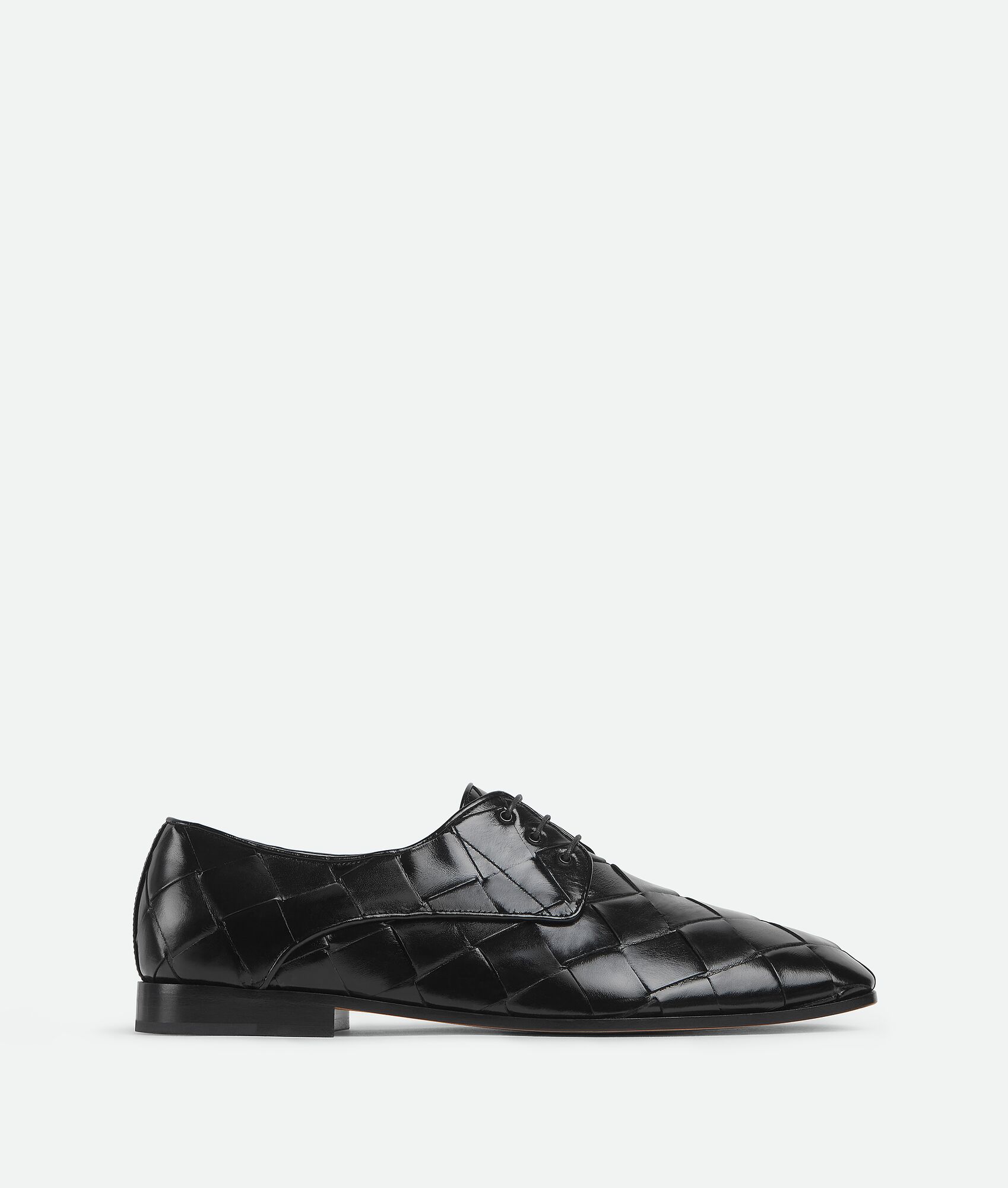 Bottega Veneta® Men's Roma Lace-Up Shoe in Black. Shop online now.