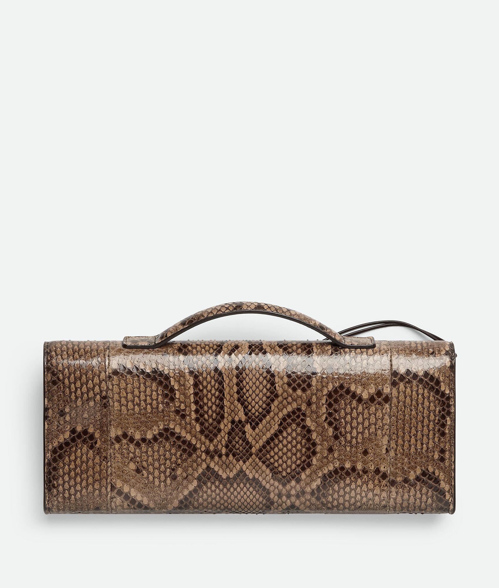 Women's Andiamo Clutch in Python/fondant | Bottega Veneta US