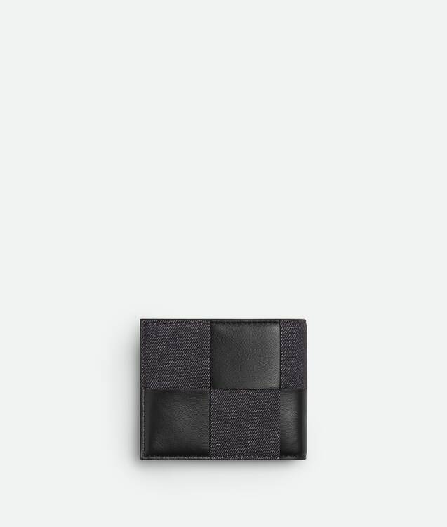 Bottega Veneta® Men's Cassette Bi-Fold Wallet With Coin Purse in Dark ...