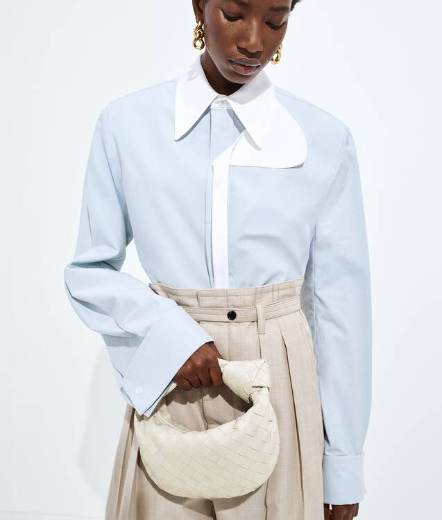 Women's Mini Jodie in Chalk | Bottega Veneta® US