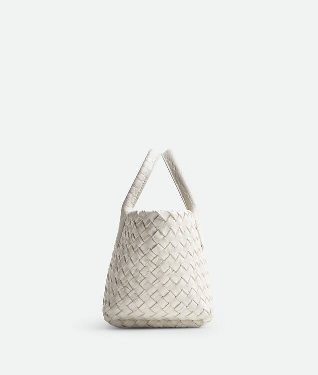 Women's Mini Cabat in White | Bottega Veneta US