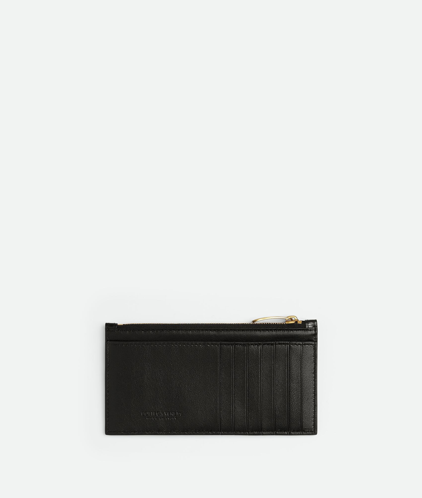 Bottega Veneta® Women's Cassette Long Zippered Card Case in Black. Shop ...