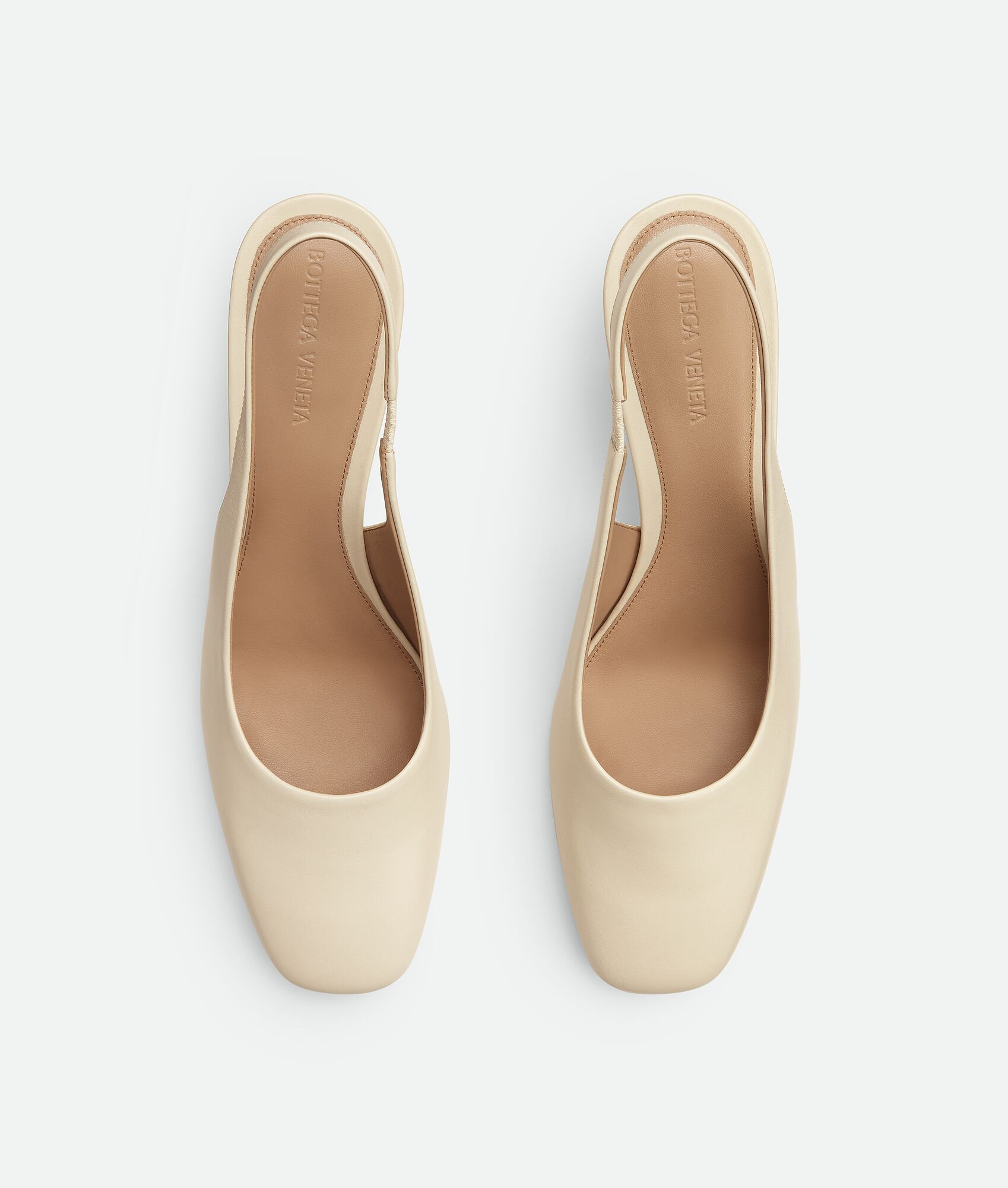 Bottega Veneta® Women's Knot Pump in Sea salt mid heel