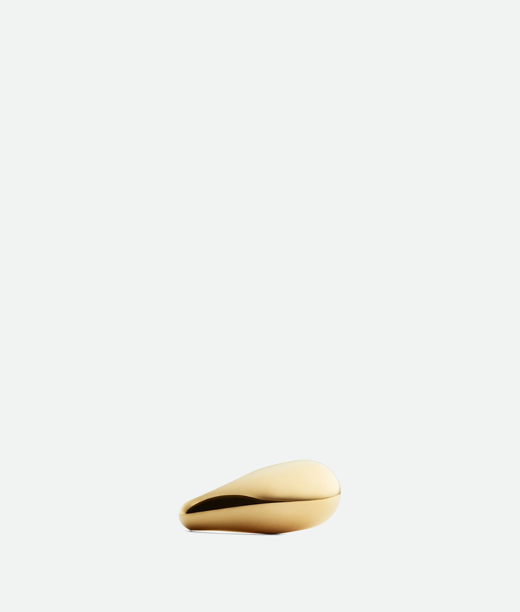 Bottega Veneta® Women's Fin Ring in Yellow gold. Shop online now.