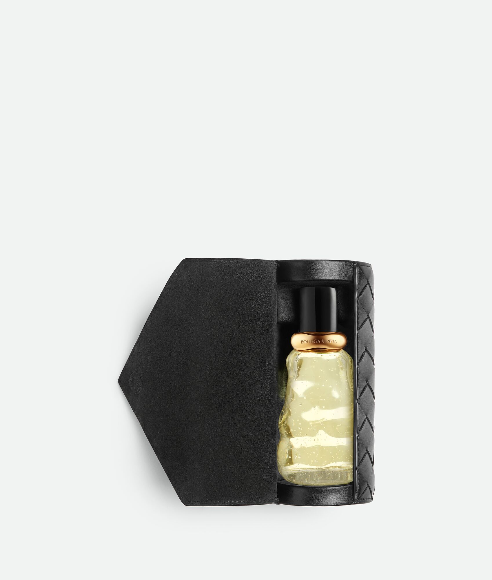 Intrecciato Perfume Case in BLACK | Bottega Veneta® US