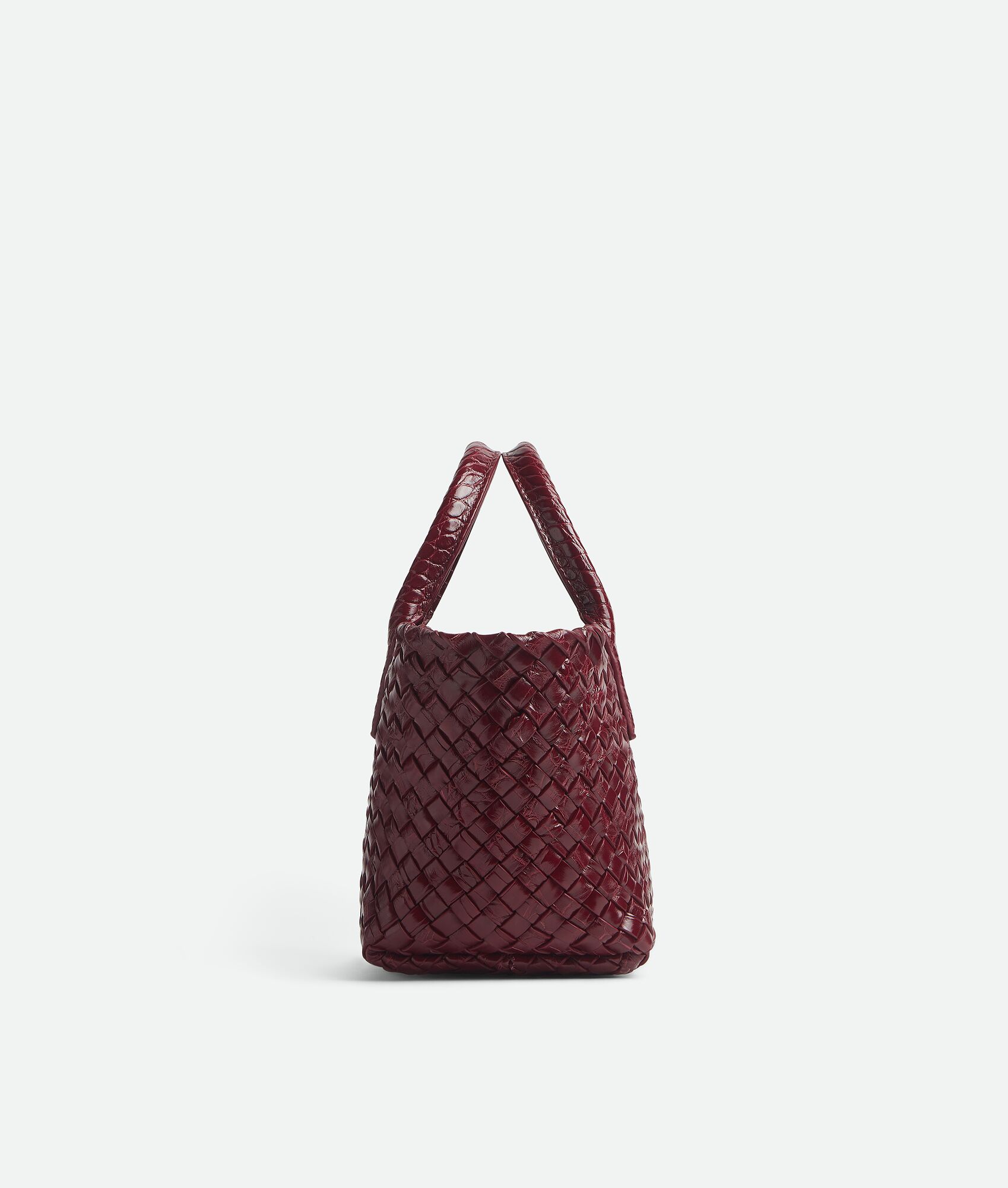Bottega Veneta® Women's Mini Cabat in Barolo. Shop online now.