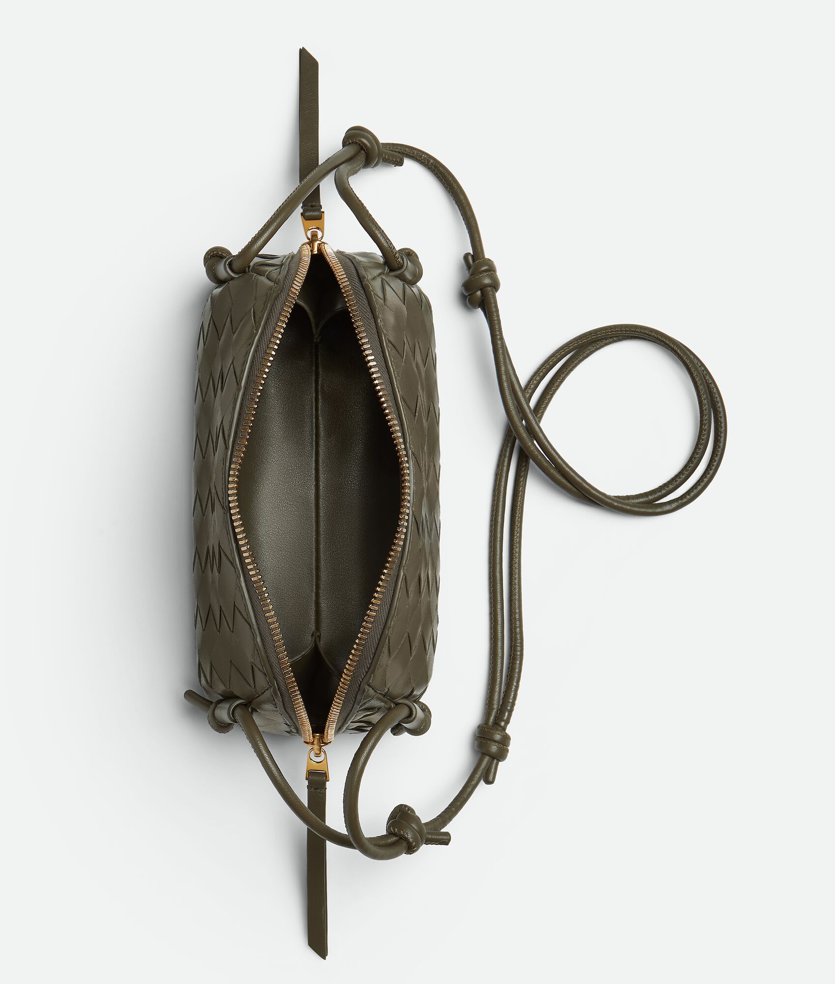 Women's Concert Pouch in Cypress | Bottega Veneta US