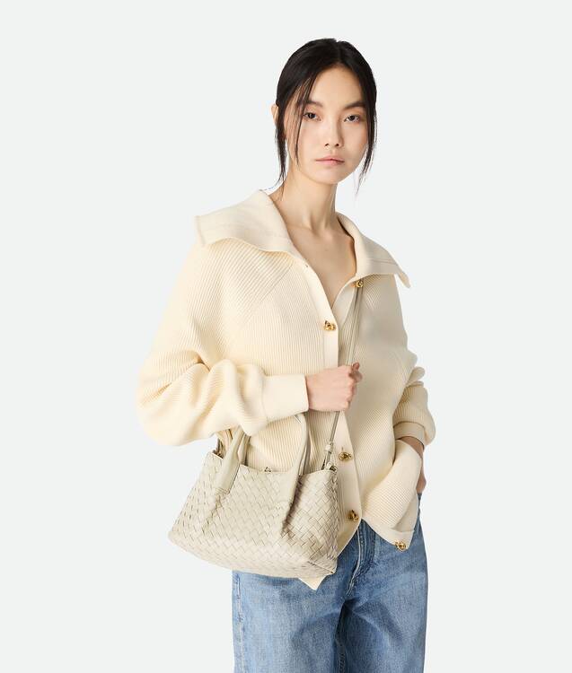 Women's Small Pinacoteca in Sea salt/ice | Bottega Veneta US
