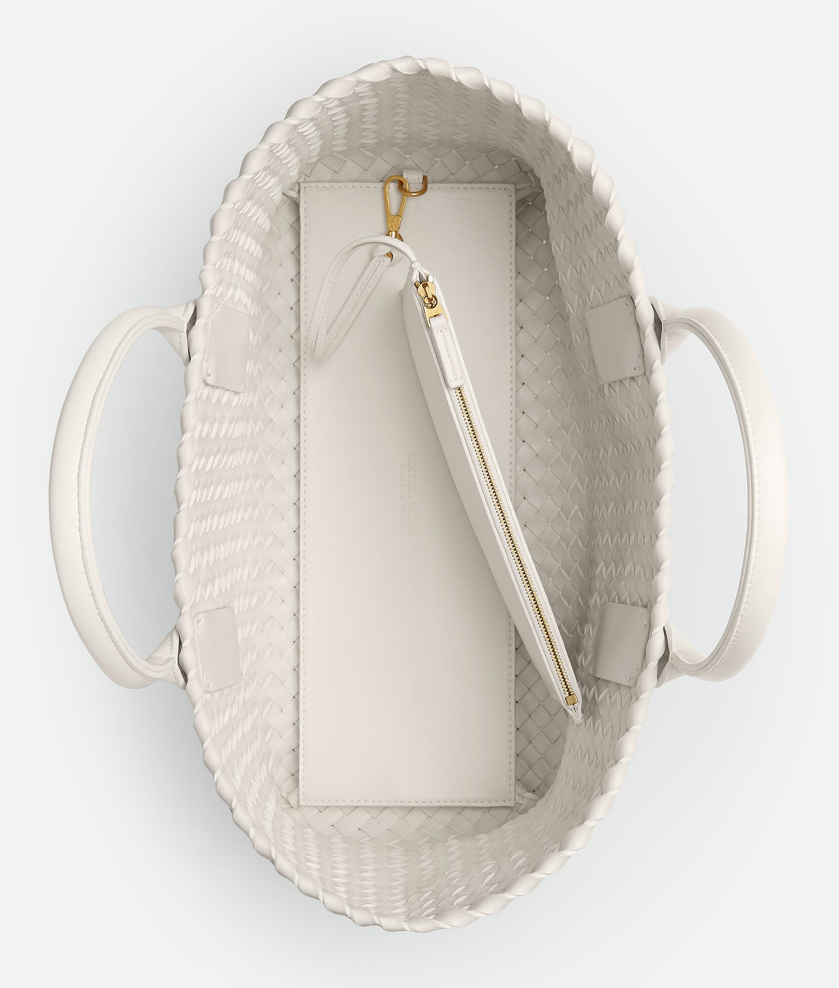 Small Cabat in White | Bottega Veneta US