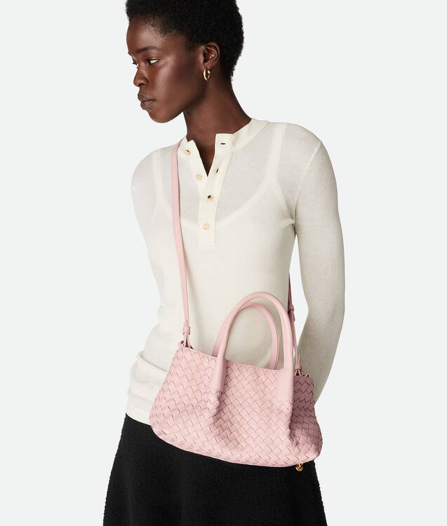 Women's Small Pinacoteca in Rose/barolo | Bottega Veneta US
