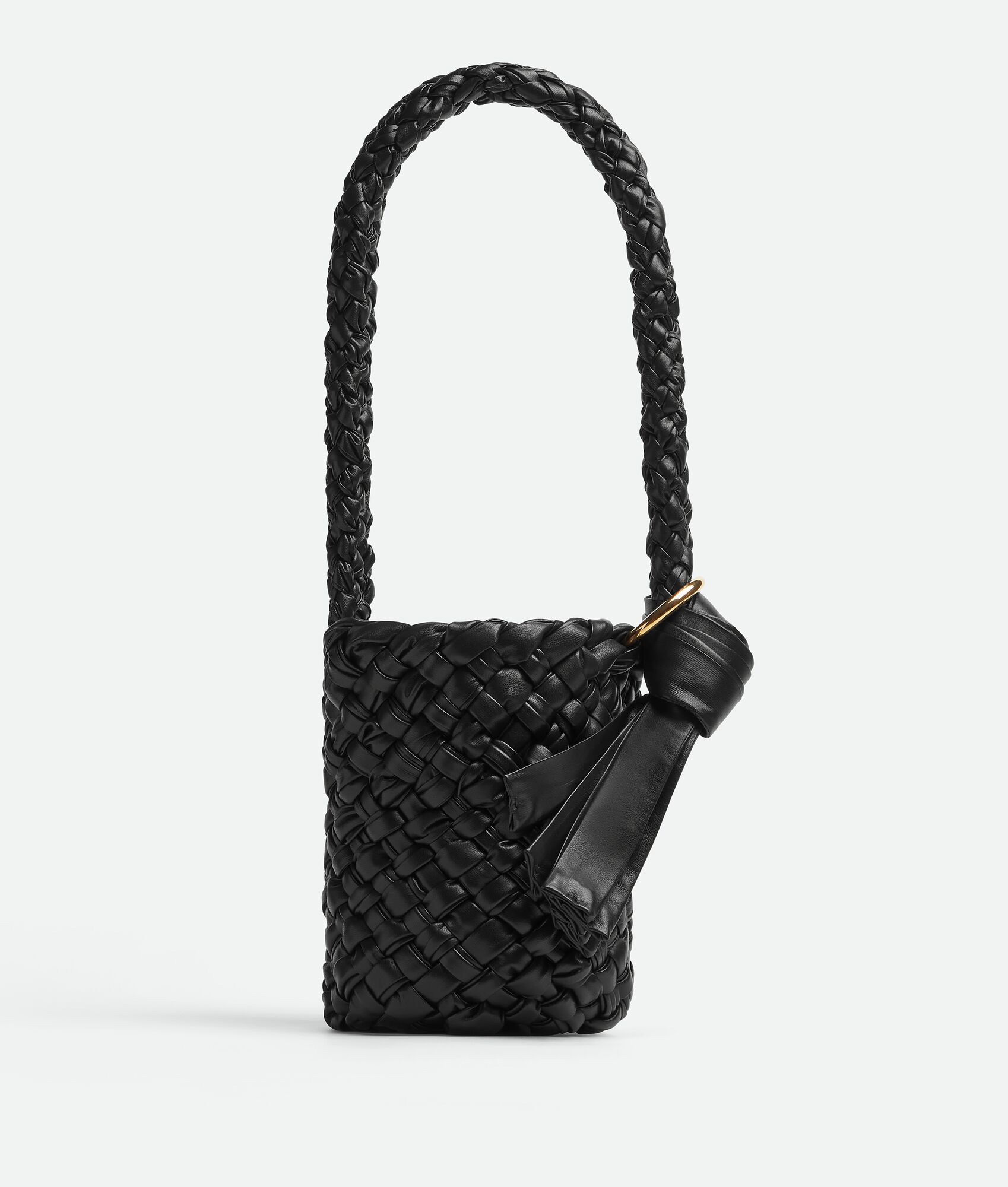 Small Kalimero in BLACK | Bottega Veneta® US