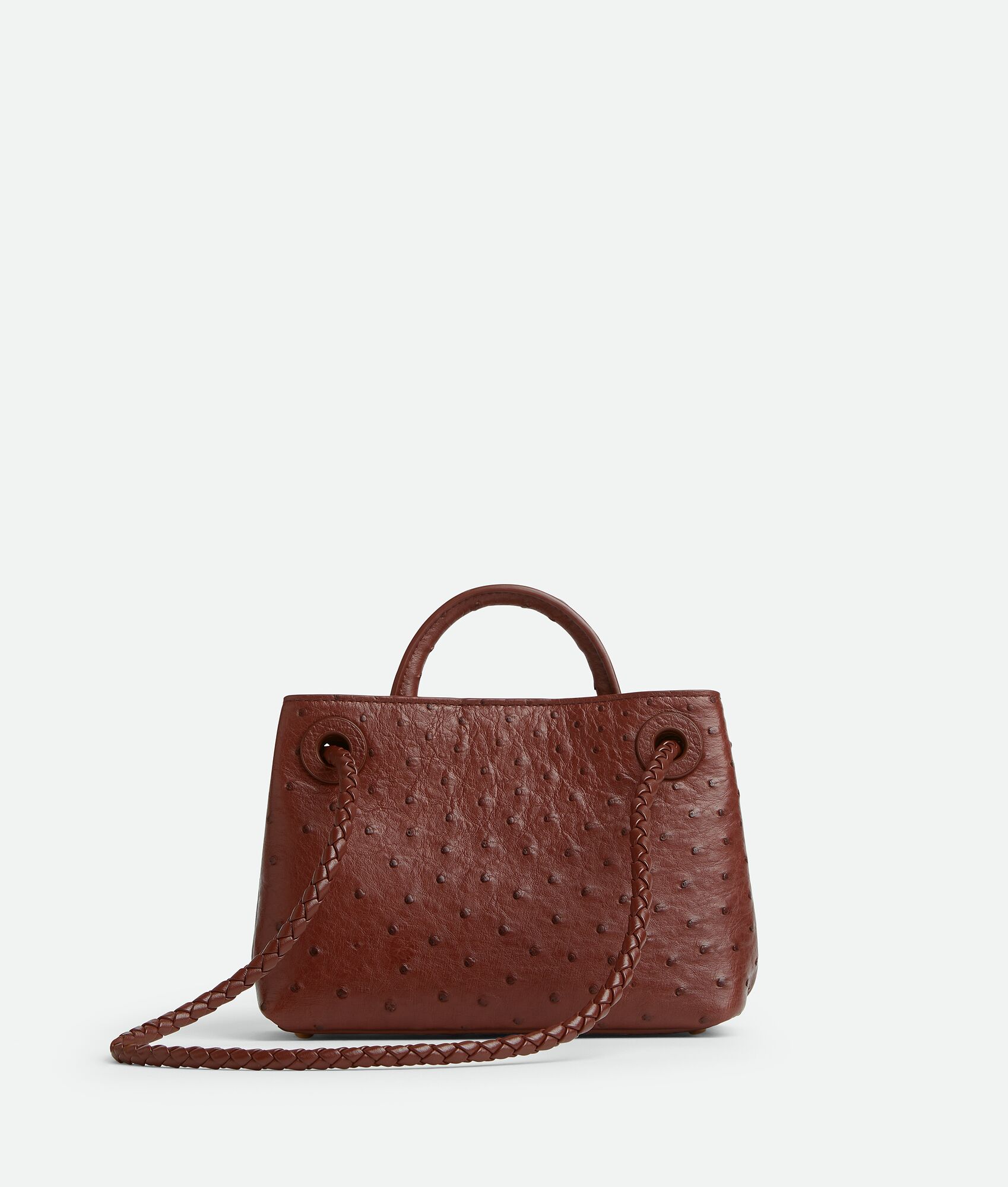 Bottega Veneta® Women's Mini Andiamo in Sapele. Shop online now.