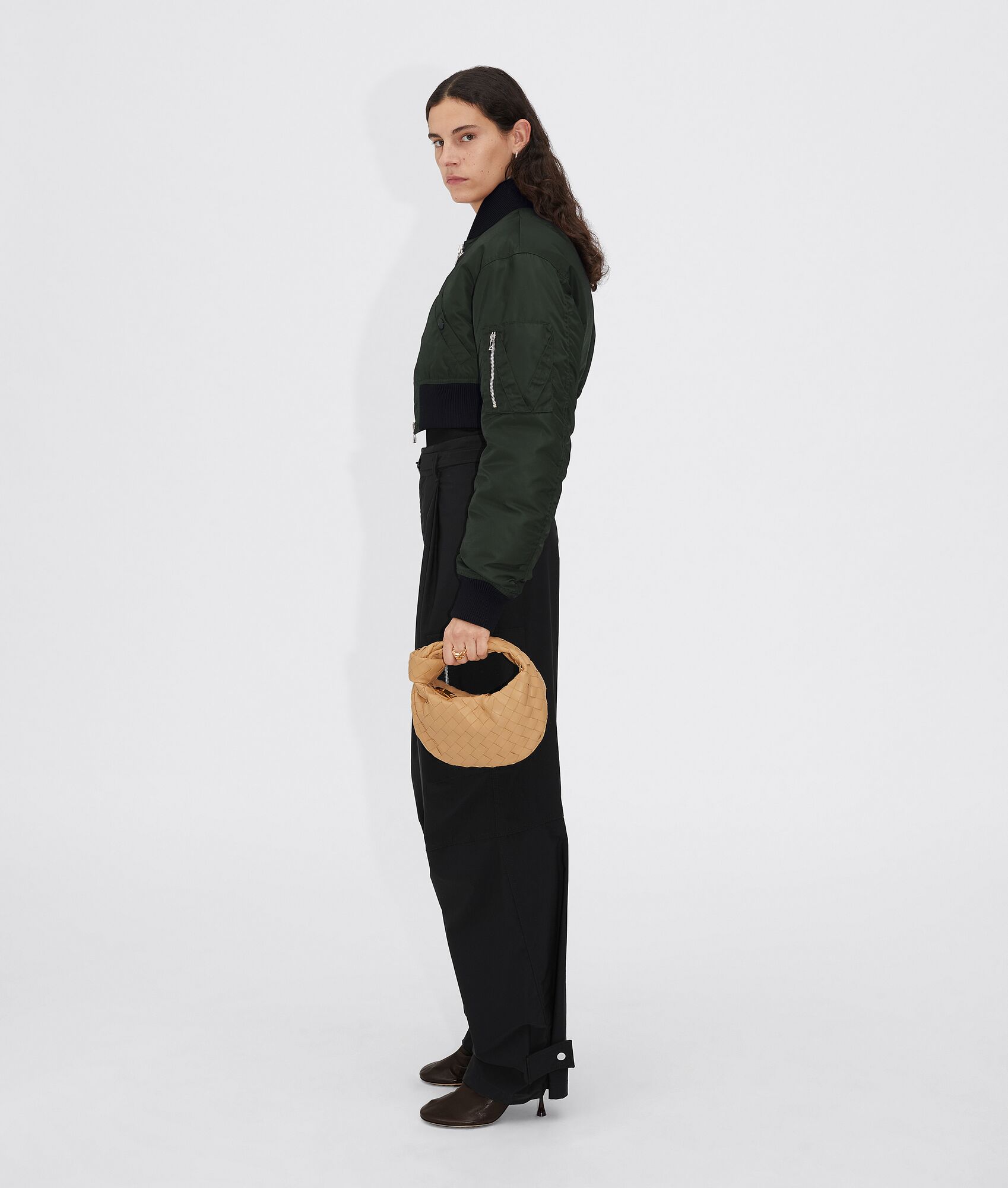 Bottega Veneta® Mini Jodie in Black. Shop online now.