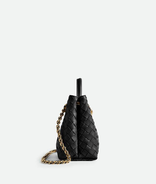 Small Andiamo Chain in BLACK | Bottega Veneta® US
