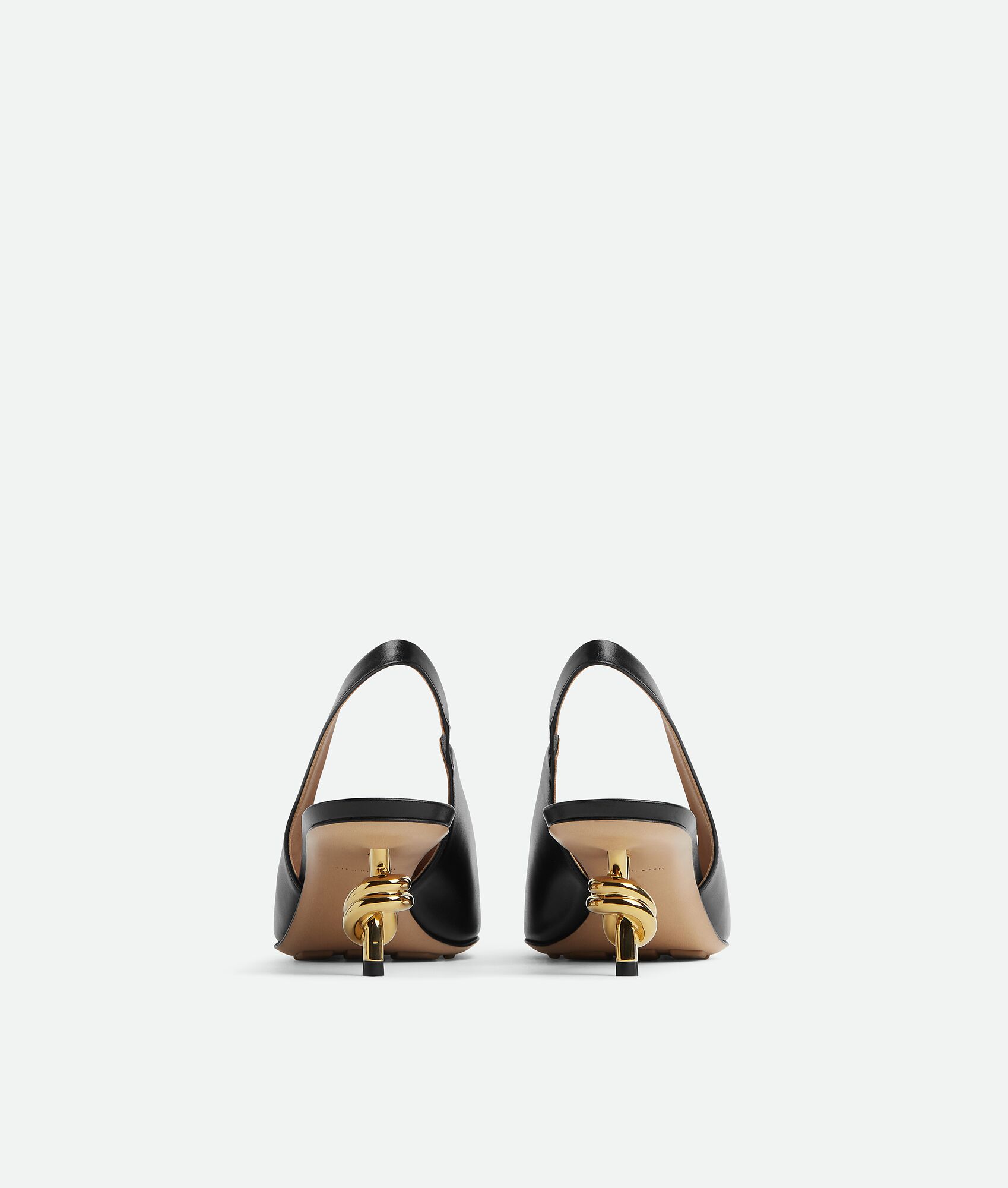 Bottega Veneta® Women's Knot Slingback Pump in Black