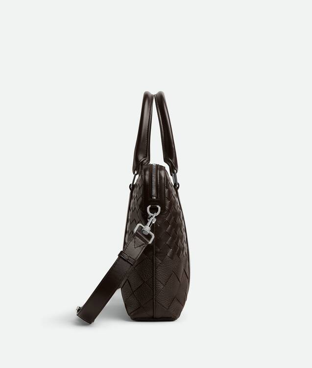 Men's Intrecciato Slim Briefcase in Fondant | Bottega Veneta US