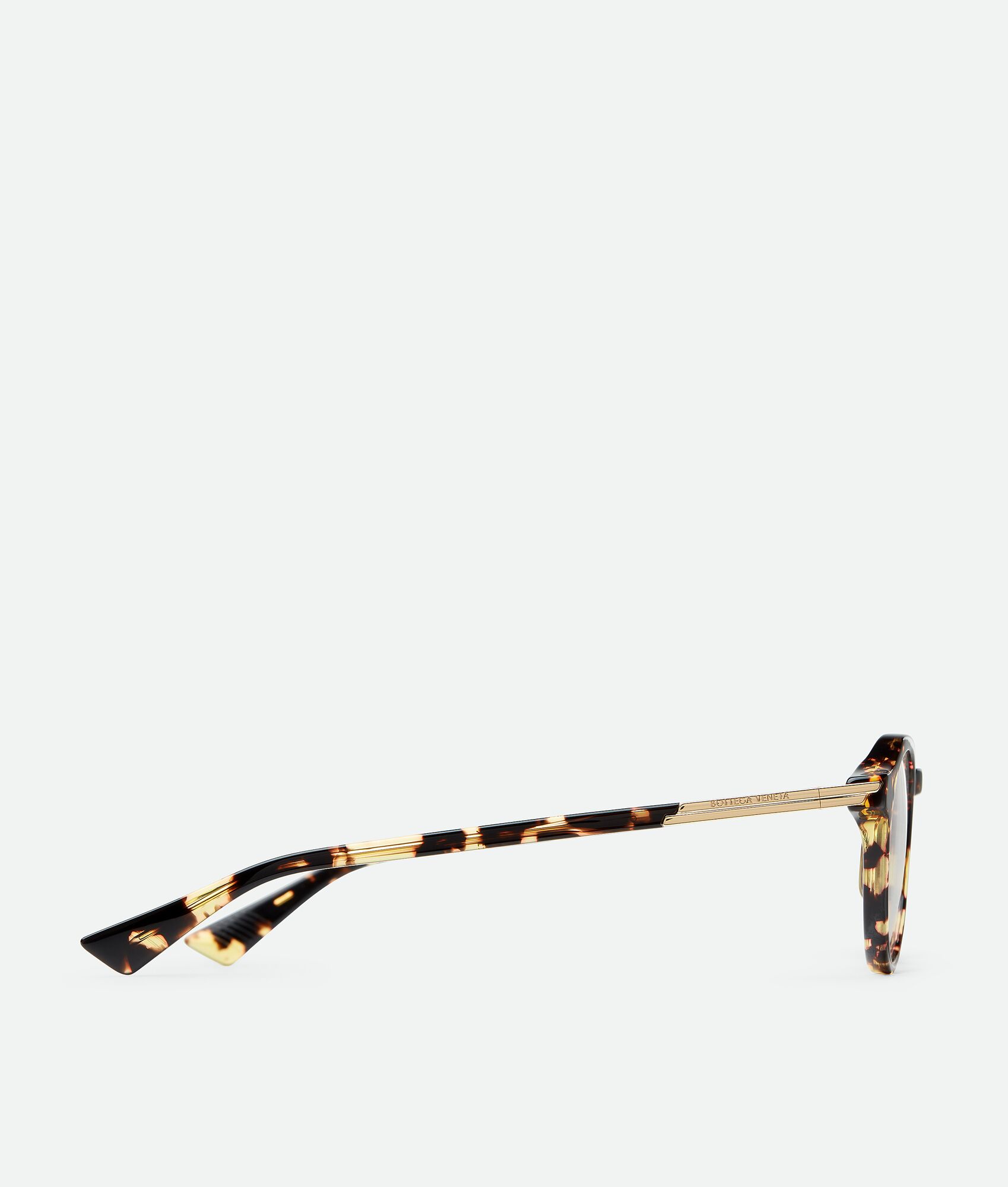 Men's Forte Recycled Acetate Panthos Eyeglasses in Havana/transparent ...