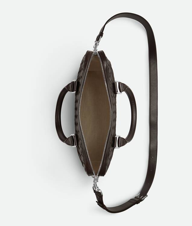 Men's Intrecciato Slim Briefcase in Fondant | Bottega Veneta US