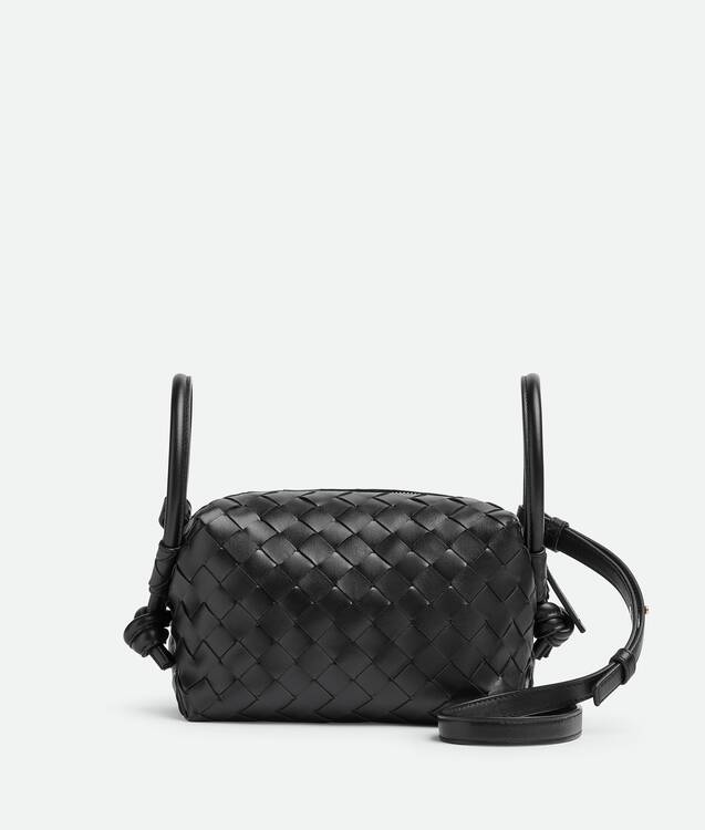 Women's Top Handle Loop in Black | Bottega Veneta HK