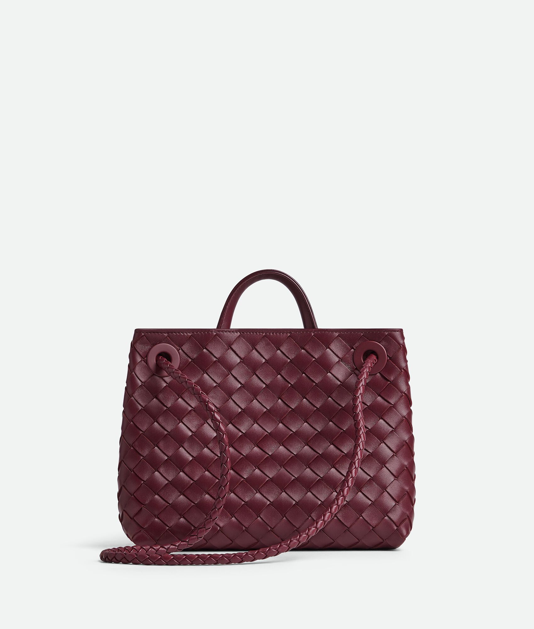 Bottega Veneta® Women's Small Andiamo in Barolo. Shop online now.