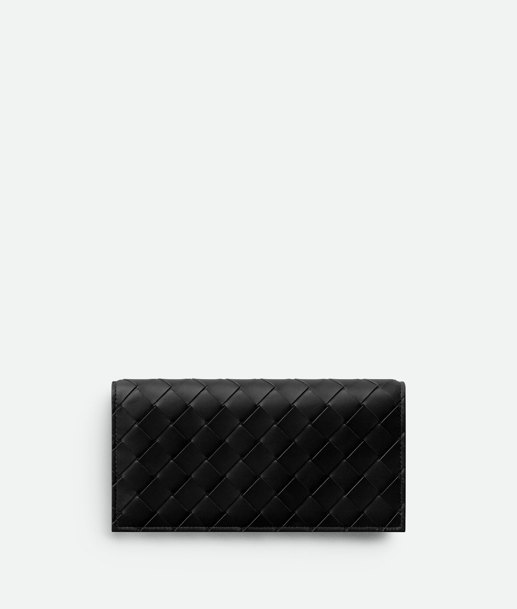 Bottega Veneta® Men's Intrecciato Long Wallet With Coin Purse in Nero ...