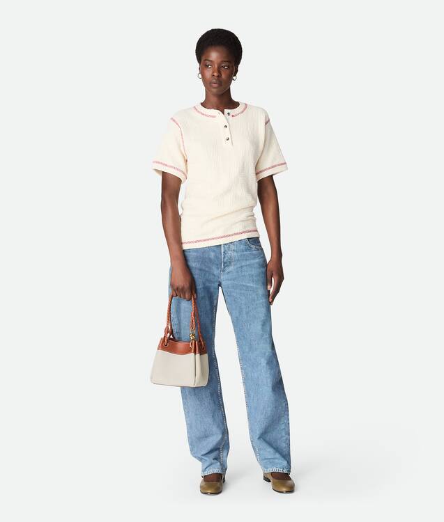 Women's Small Parachute in Natural / Lightwood | Bottega Veneta US