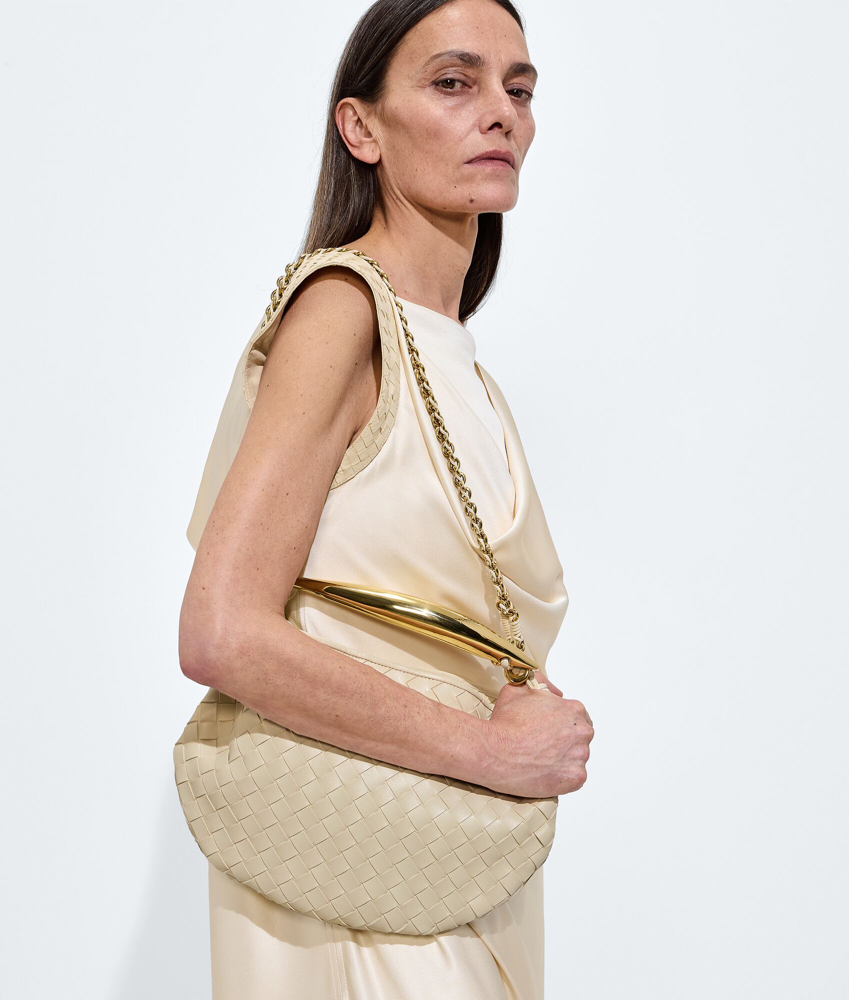 Women's Sardine Chain in String | Bottega Veneta US